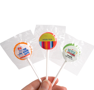 Confectionery » Lollipops » Small Branded Lollipops